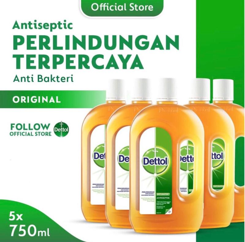 DETTOL ANTISEPTIK 750 ML