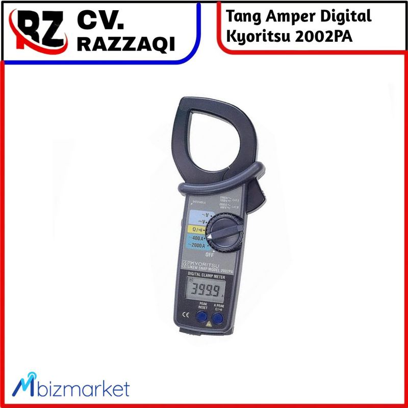 Tang Amper Digital Kyoritsu 2002PA Tang Ampere Clamp Meter Clemp Meter