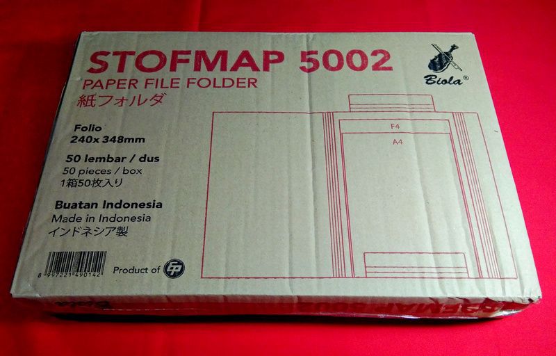 stofmap biola 5002 paper file folder - Campur/Mix