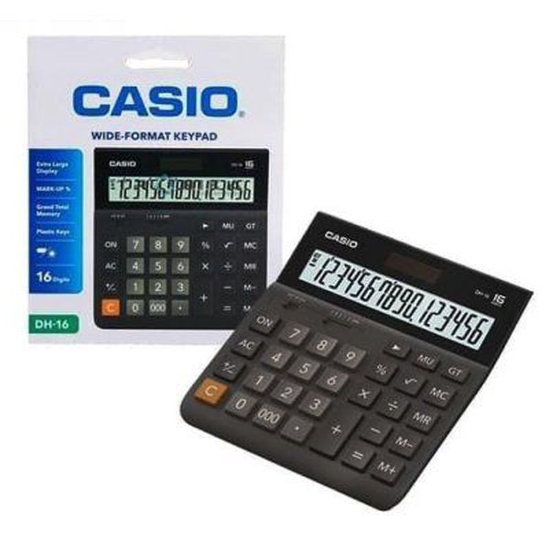 KALKULATOR CASIO DH-16 ORI (ATK)