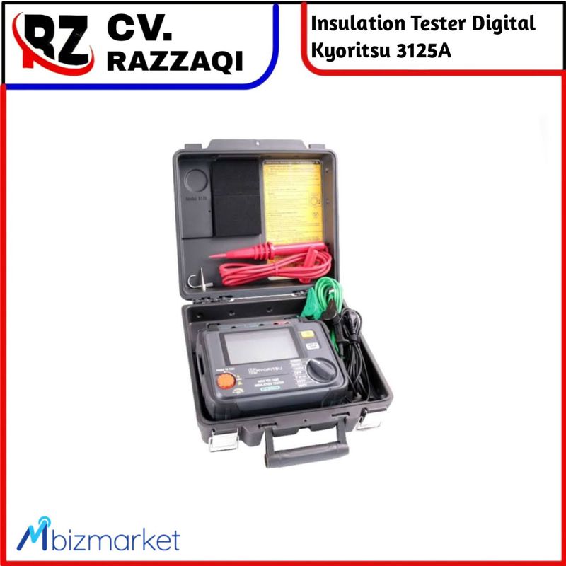 Insulation Tester Digital Kyoritsu 3005A Megger Digital Kyoritsu 3125A