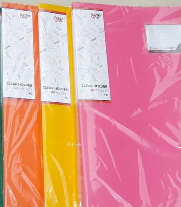 CLEAR HOLDER 40 POCKETS