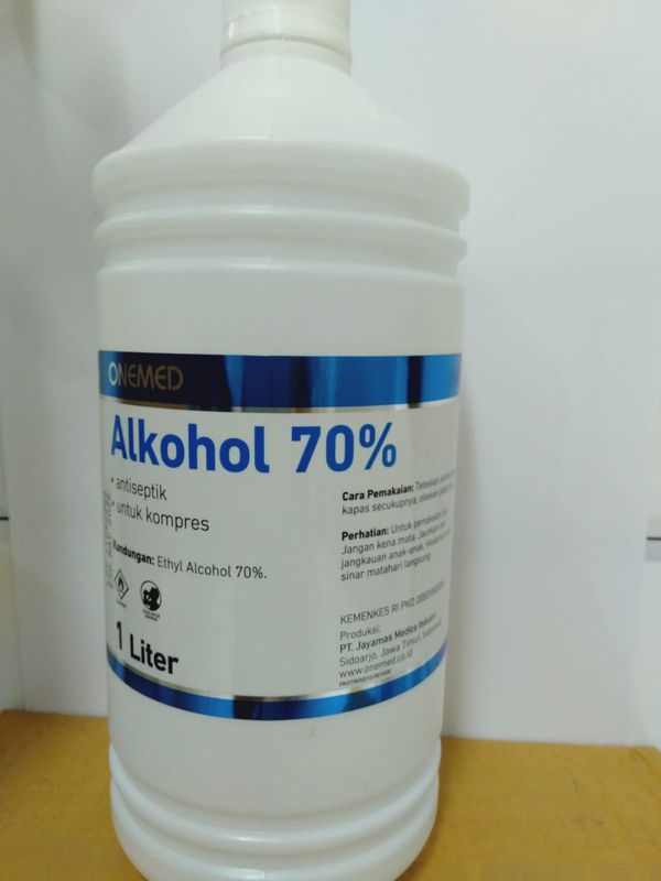 konsentrasi alkohol 70%