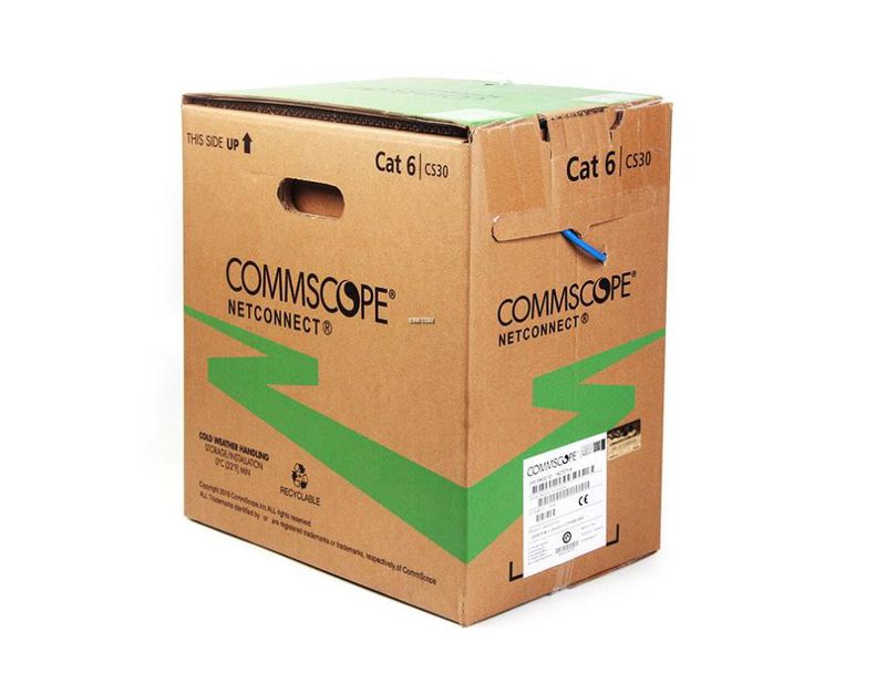 CommScope Cable Cat6 UTP (Blue, Reel Box, 305m)