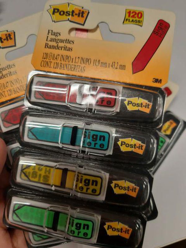 Post It 684- SH Flag Sign Here Arrow