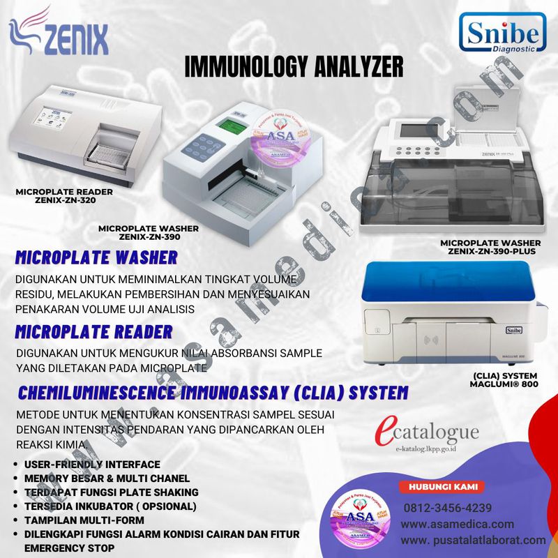 IMMUNOLOGY ANALYZER - ZENIX-ZN-320