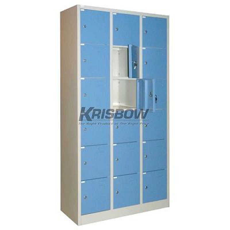 Locker 18 Doors Blue