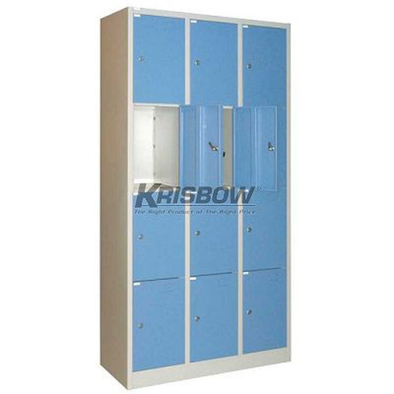 Locker 12 Doors Blue