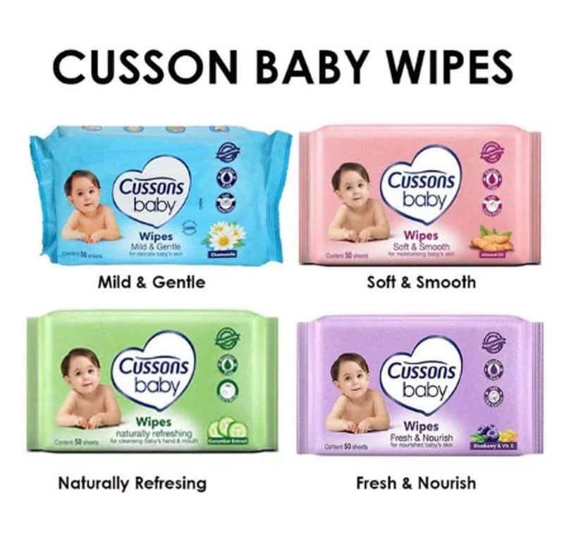 Tissue Baby Wipes Cussons