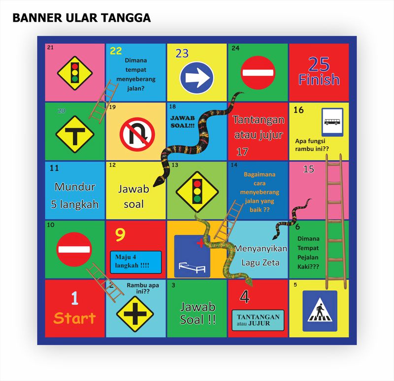 Banner Ular Tangga
