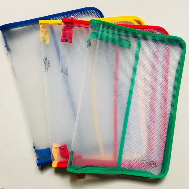 Map Zipper Bag - Hijau