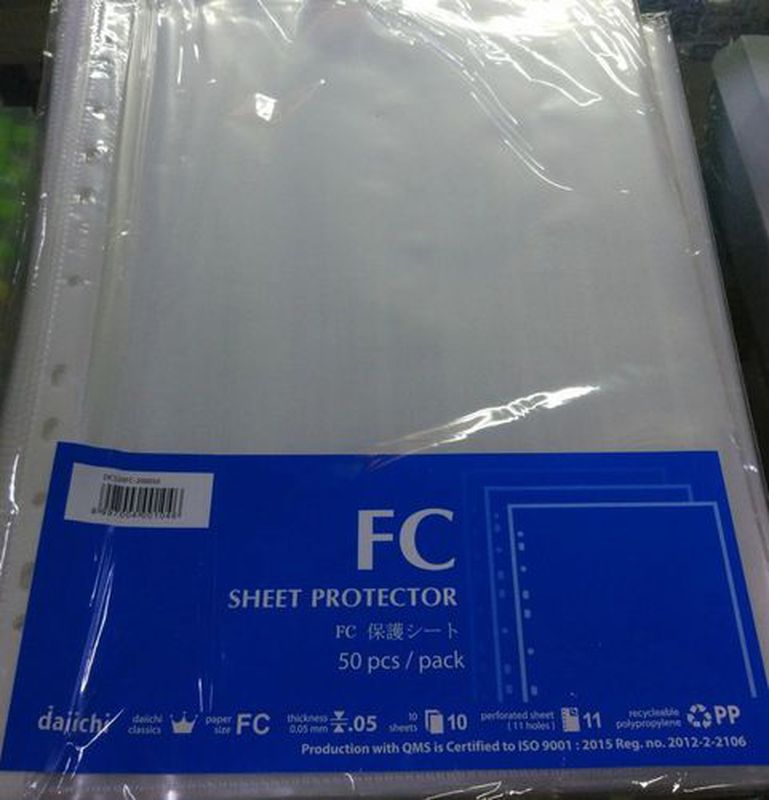 Sheet Protector Daiichi Folio