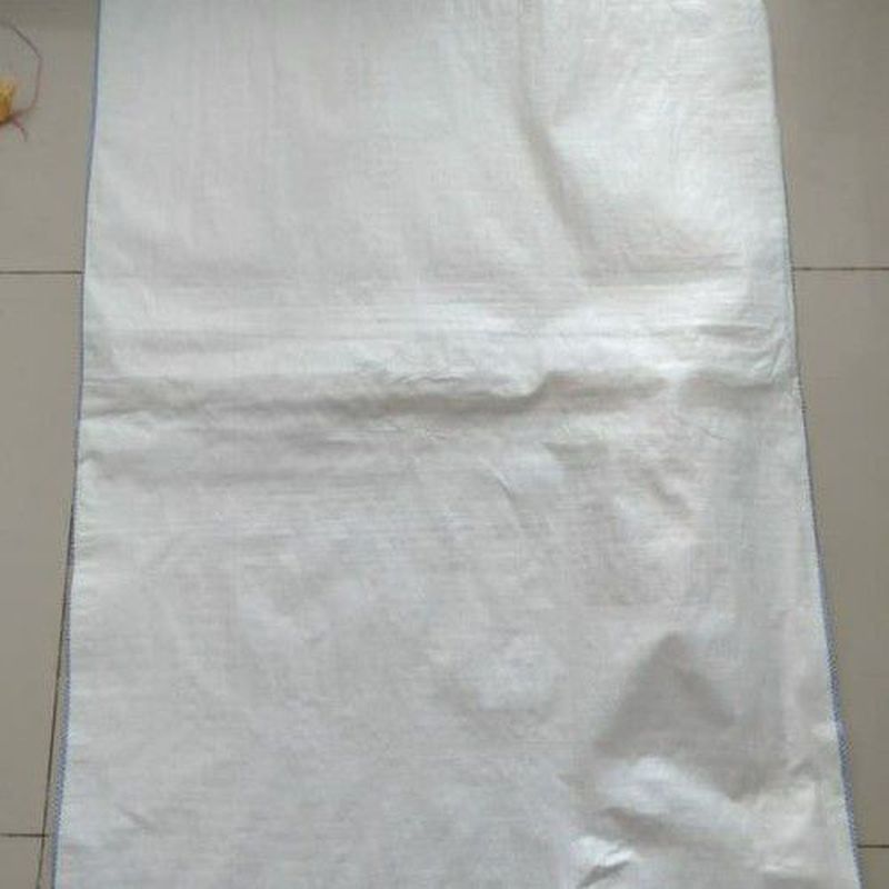 Karung Plastik Putih Polos Lokol 50kg Ukuran 60x100cm