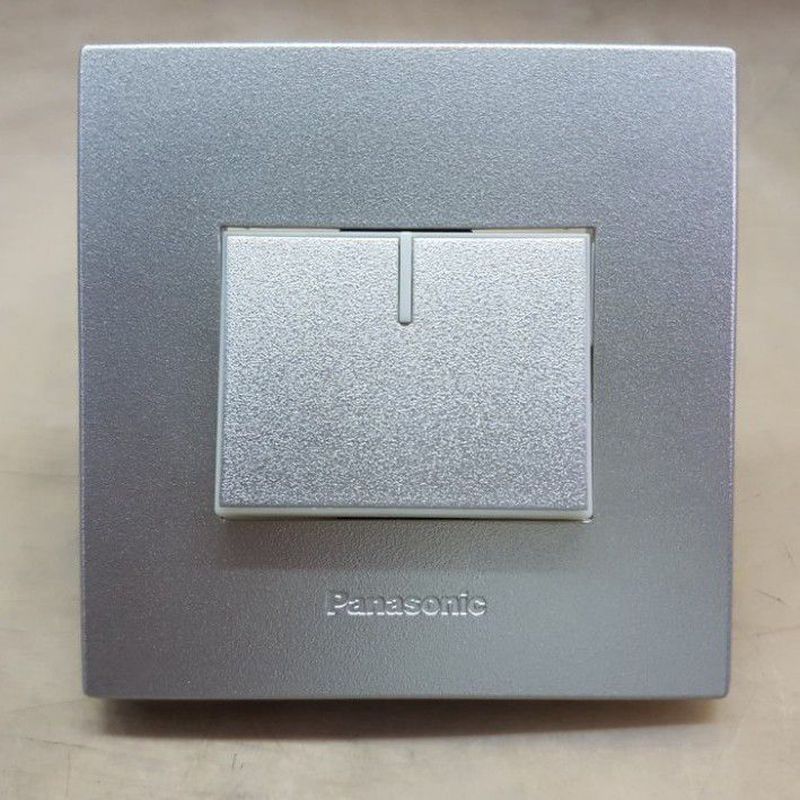 Saklar single panasonic silver_saklar tunggal panasonic silver