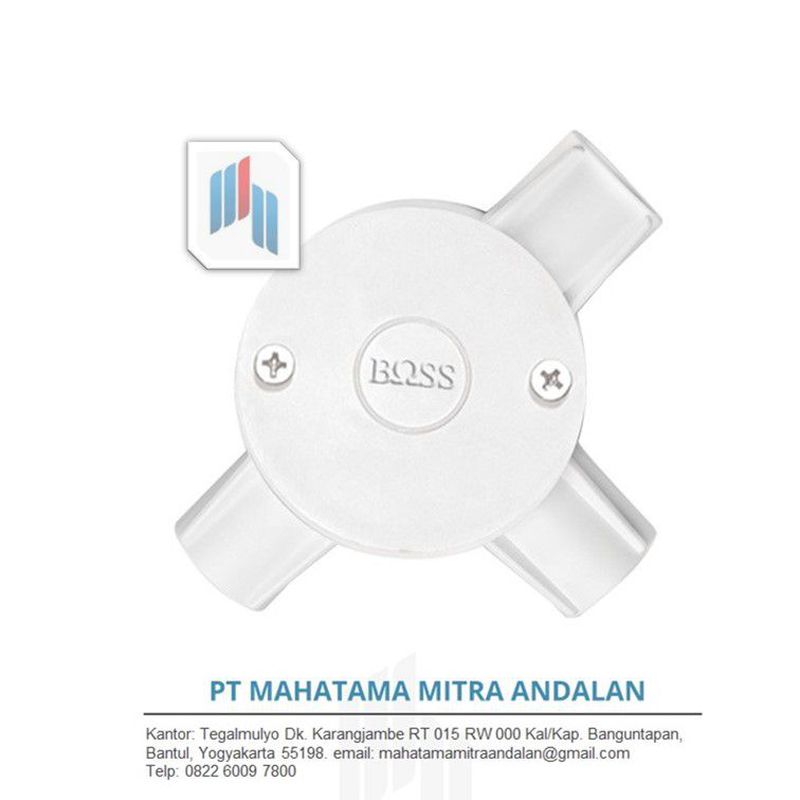 T DOSS DUS DOS Putih BOSS 20MM