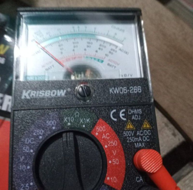 Multimeter analog krisbow KW06-266