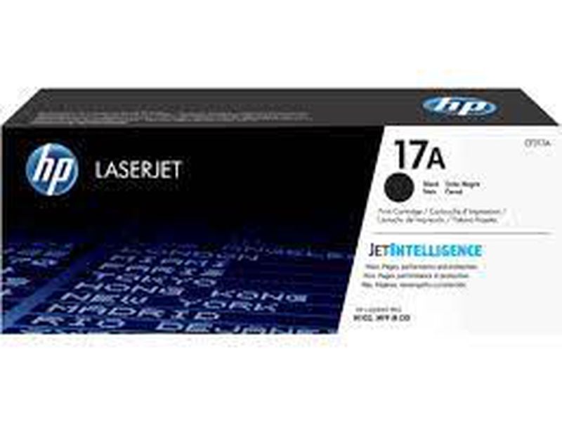 HP 17A Black Original LaserJet Toner Cartridge