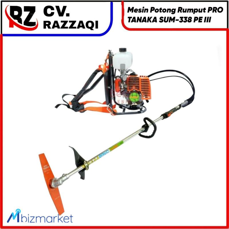 Mesin potong rumput mesin rumput mesin babat PRO TANAKA SUM-338 PE III