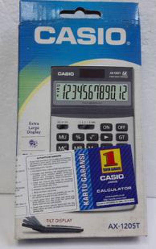 CALCULATOR CASIO AX 120 ST