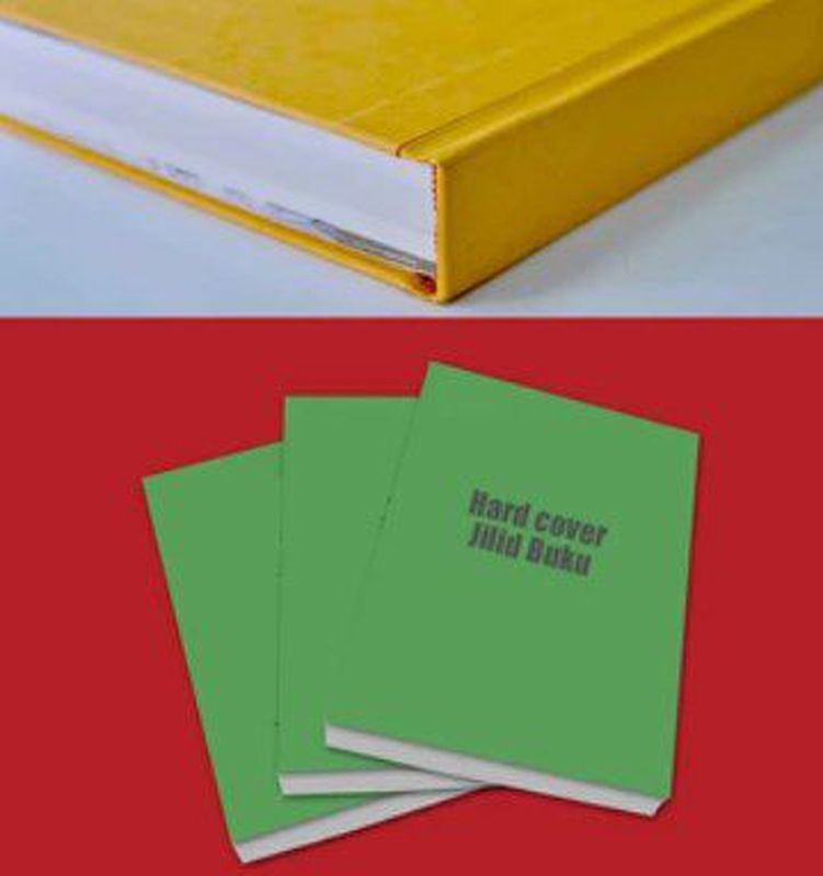 Cetak Buku/Laporan Ukuran F4 Jilid Hard Cover
