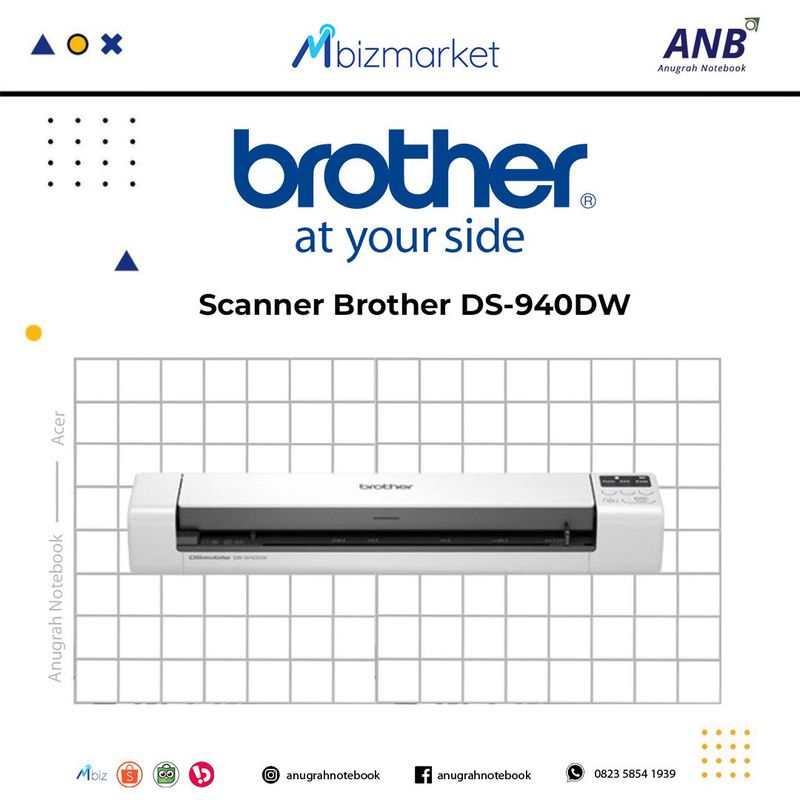 Scanner Brother DS-940DW