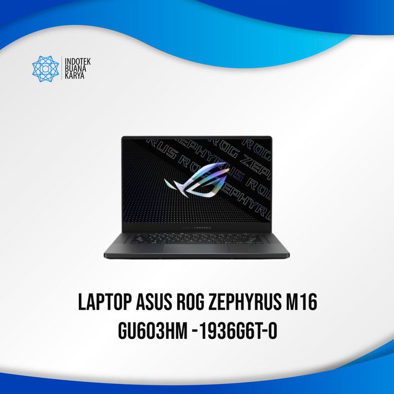 ASUS ROG Zephyrus M16 GU603HM - I9-11900H - 16GB - 1TB - RTX3060 ...