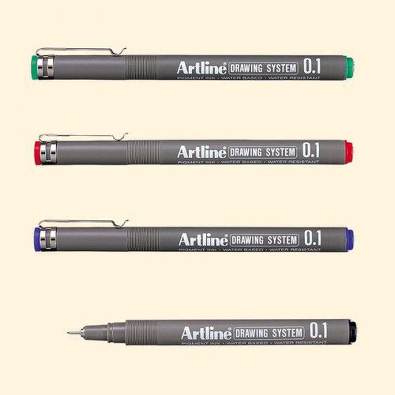 Pulpen Artline Drawing System 0.1