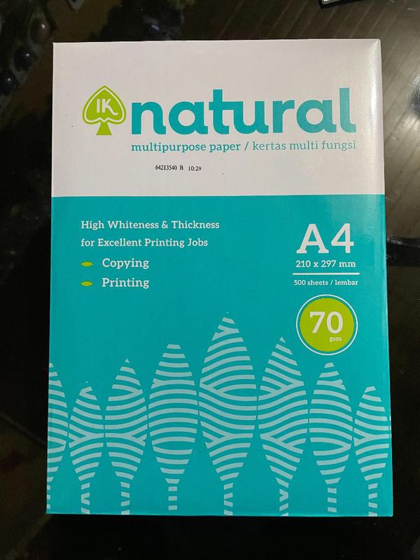 Kertas A4 Natural