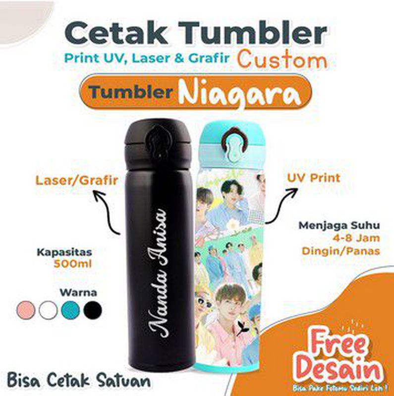 Tumbler Niagara - Merah