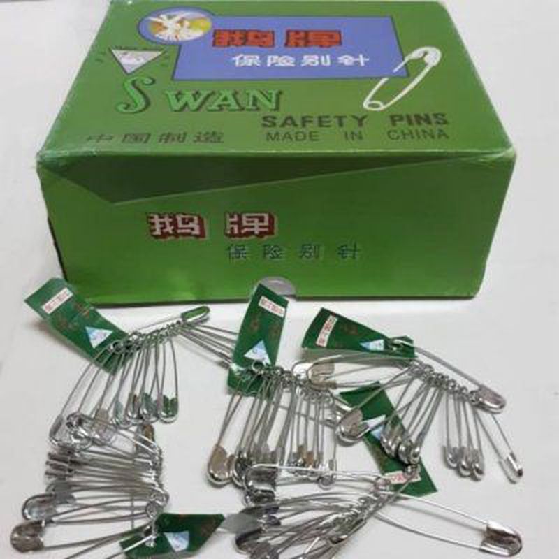 PENITI SAFETY PINS 72 SET X 12 PCS SWAN (ATK)