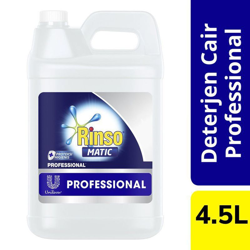 Rinso Matic Professional Deterjen cair Laundry 4,5 Liter