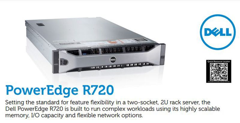 Jasa Sewa Server Dell PowerEdge R720 2U
