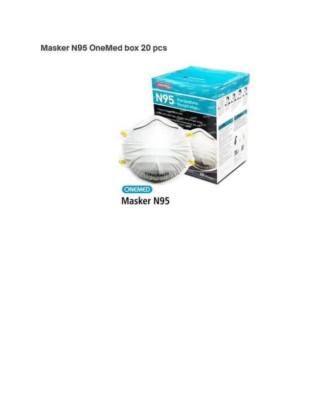 MASKER N 95 ONE MED