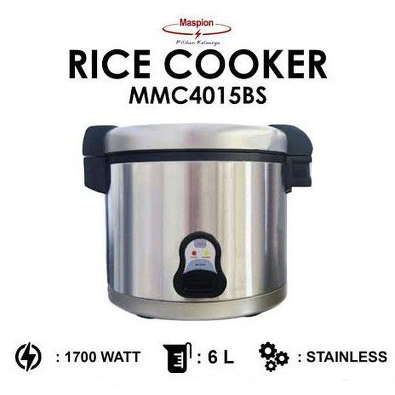 Maspion Magic Com Rice Cooker Jumbo 6L MMC 4015 BS