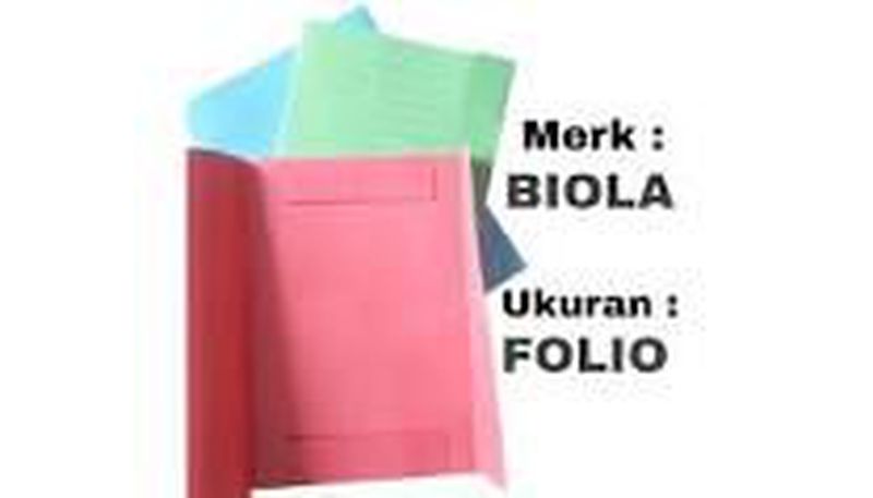 Stopmap kertas biasa