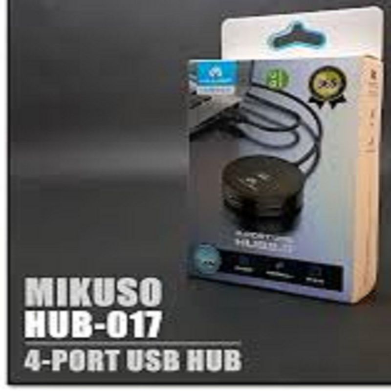 USB Hub 2.0 MIKUSO HUB-017 USB Hub 4 Port Universal Cable 1.5M