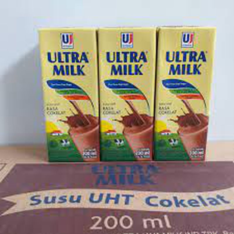 susu ultra milk 200 ml