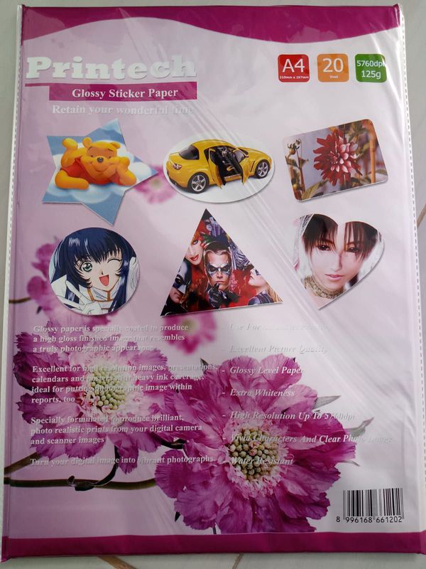 Kertas Stiker (Glossy Sticker Paper)