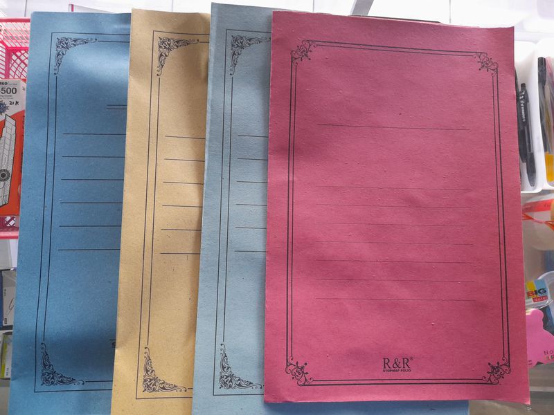 Stopmap Kertas Polos