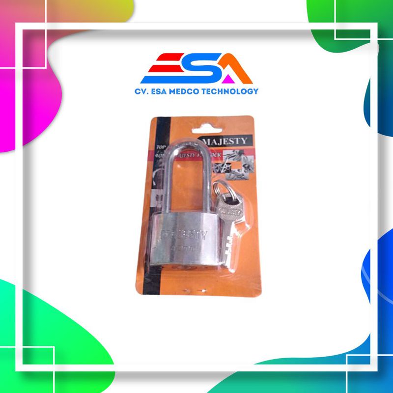 Gembok Majesty Leher Panjang Ukuran 40mm