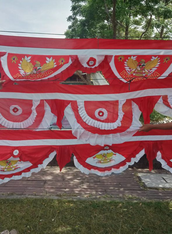 Bendera Kipas / Resplang - 10 Meter