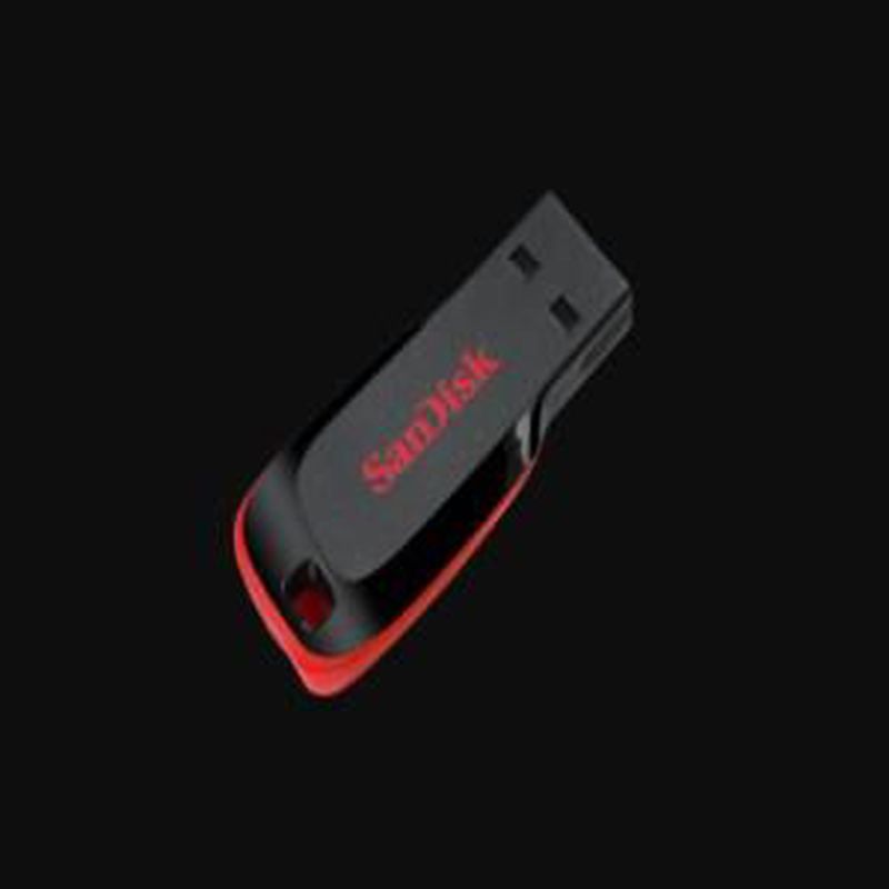 SANDISK SANDISK CRUZER BLADE USB FLASH DRIVE, CZ50 64GB, USB2.0, BLACK ...