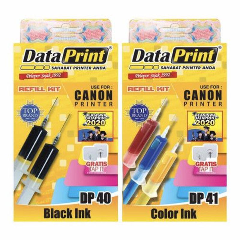 Tinta Printer Suntik Data Print - DP 40 Hitam