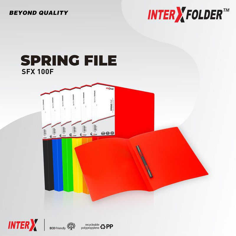 Inter X Folder Map Spring File F4 - Kuning