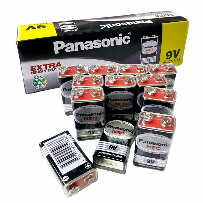Battery 9v Panasonic Neo - Batu Baterai 9volt