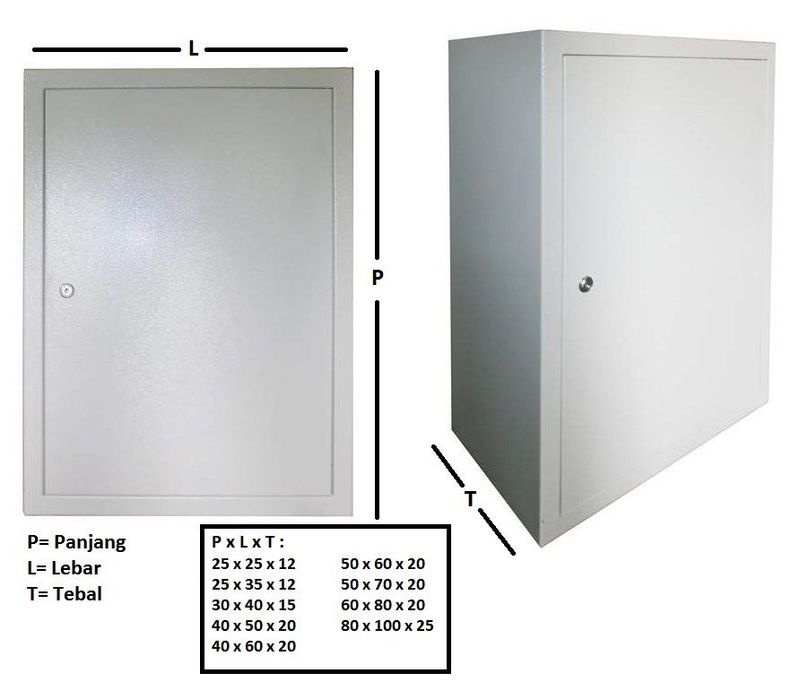 Box Panel Indoor 70x50x20 CM