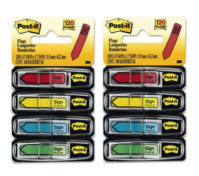 Post It 684-SH Flag Sign Here Arrow