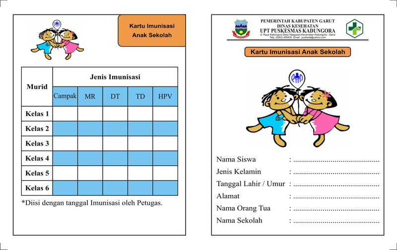 Kartu Imunisasi BIAS