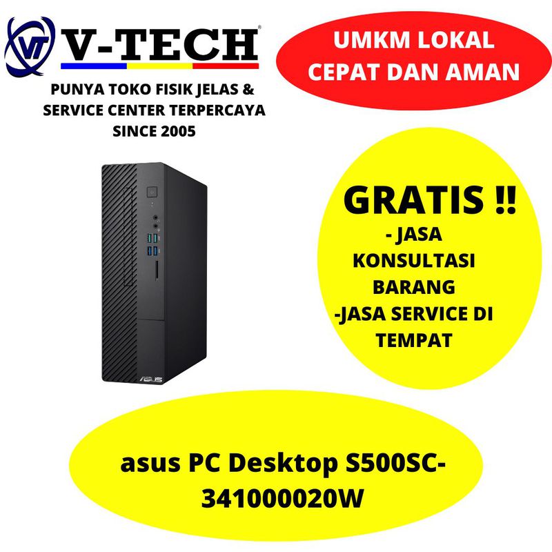 V-TECH Asus PC Desktop S500SC-341000020W
