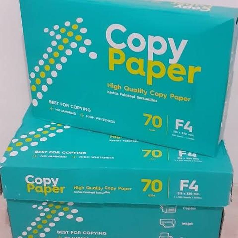 Kertas HVS F4 70 gr Copy Paper / HVS F4 1 RIM 500 Lbr - IK PAPER F4 70